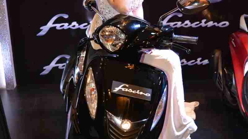 Yamaha Fascino launch event photographs